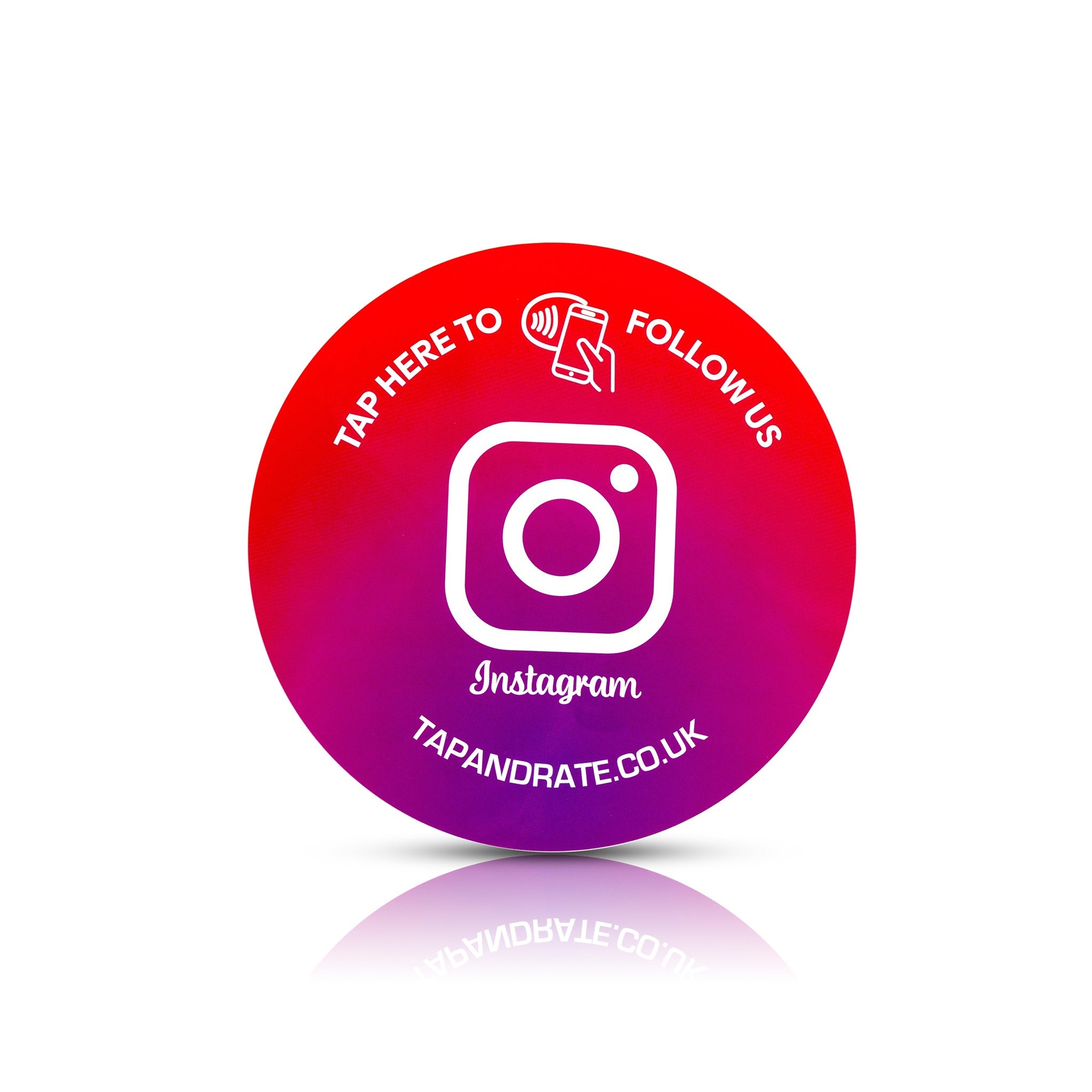 Smart NFC Instagram Window Sticker